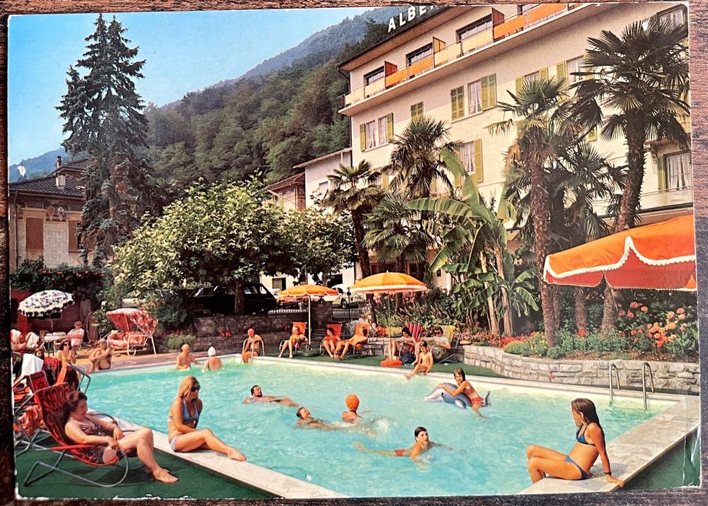 MELIDE - LUGANO: Strandhotel Generoso, piscine | Kaufen auf Ricardo