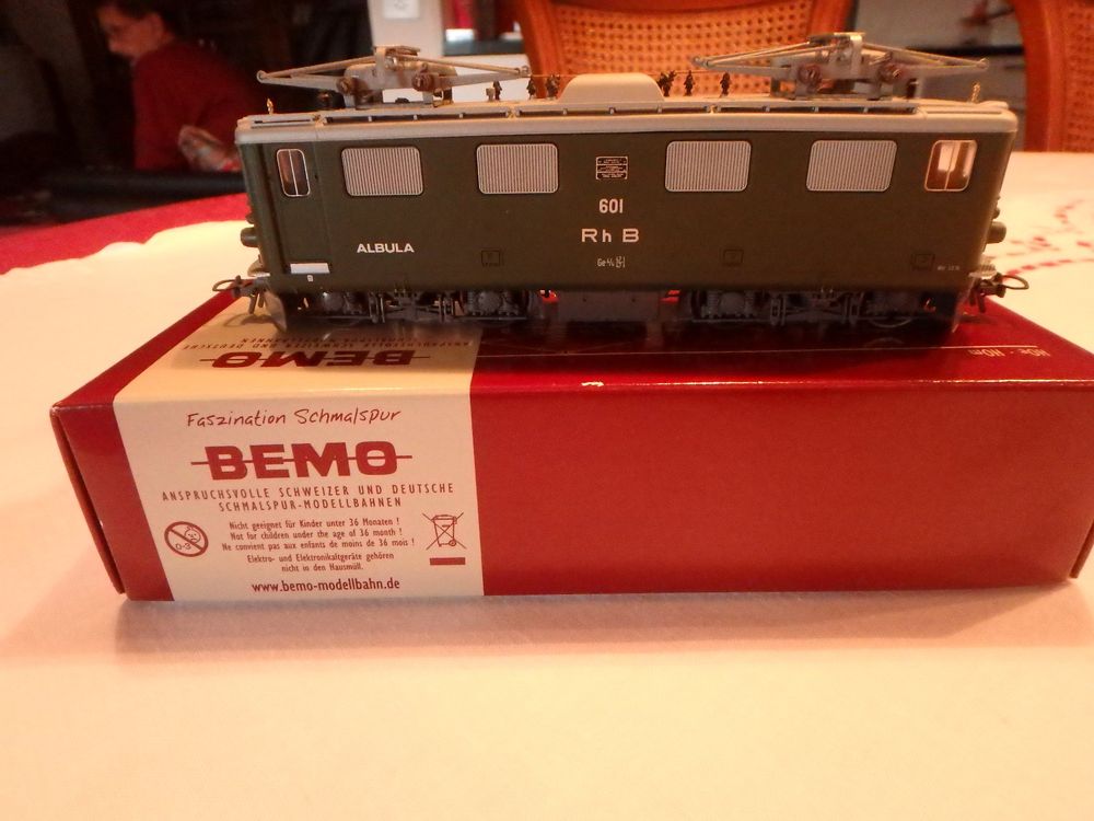 Bemo RHB Ge 4/4 601 Albula 1250131 analog | Kaufen auf Ricardo