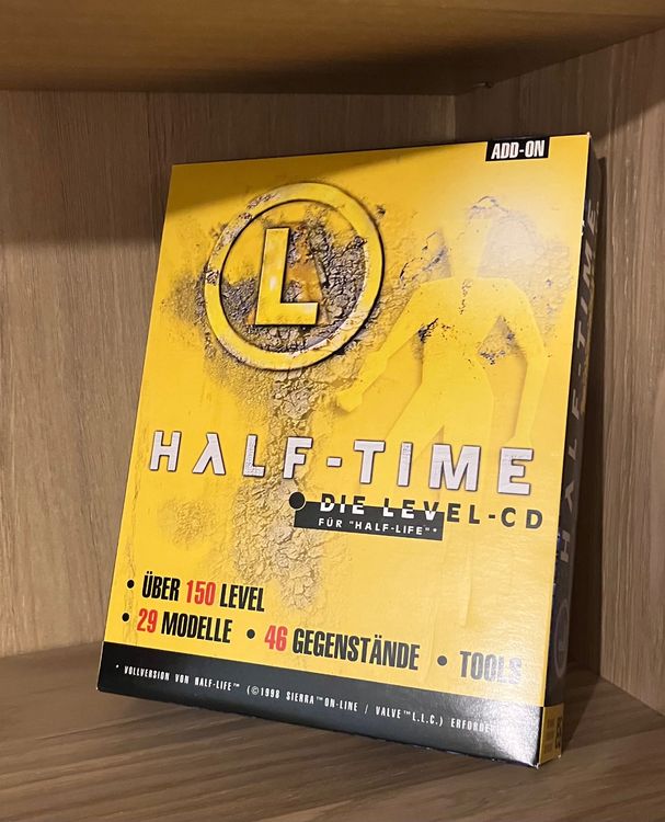 Half-Time: Level CD zu Half Life - PC Big Box (1998) - Rar! (Gebraucht ...