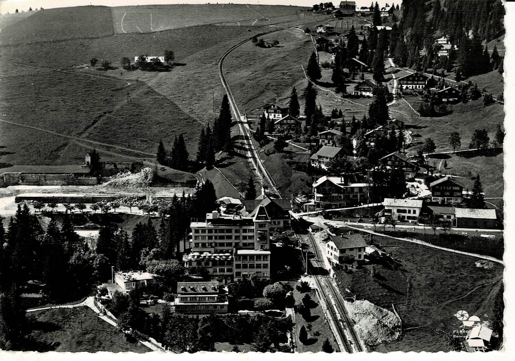 Mit dem Flugzeug über RIGI-KALTBAD SZ 118 gel. 1963! (Gebraucht) in ...