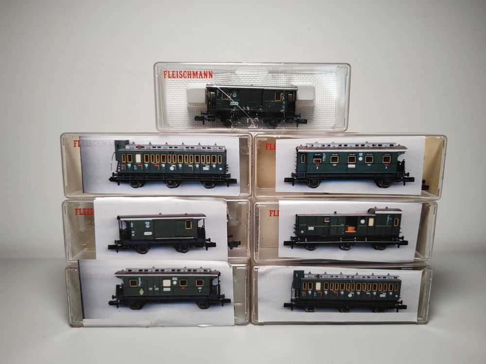 Fleischmann 7x PW K.Bay.Sts.B./DRG | Kaufen auf Ricardo