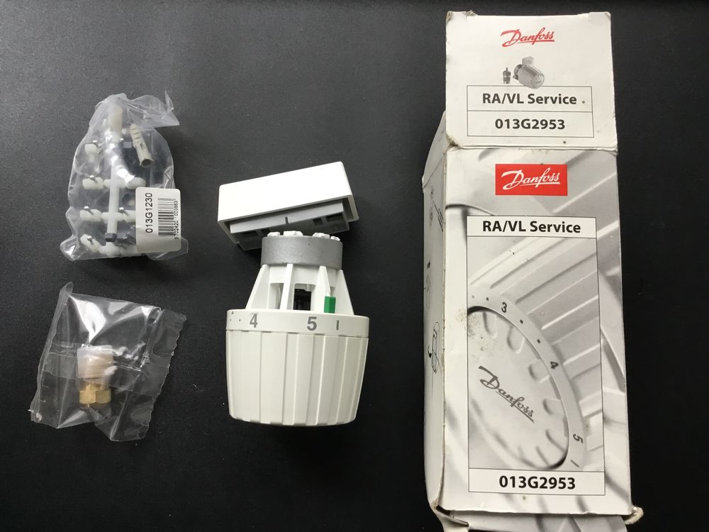 Danfoss Thermostatkopf mit Fernfühler 3m. für RA/VL 26mm. (Neu und ...