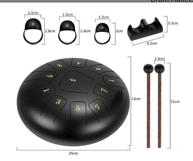Steel Tongue Drum Hand Drum 11 Töne (Neu (gemäss Beschreibung)) in Thun ...