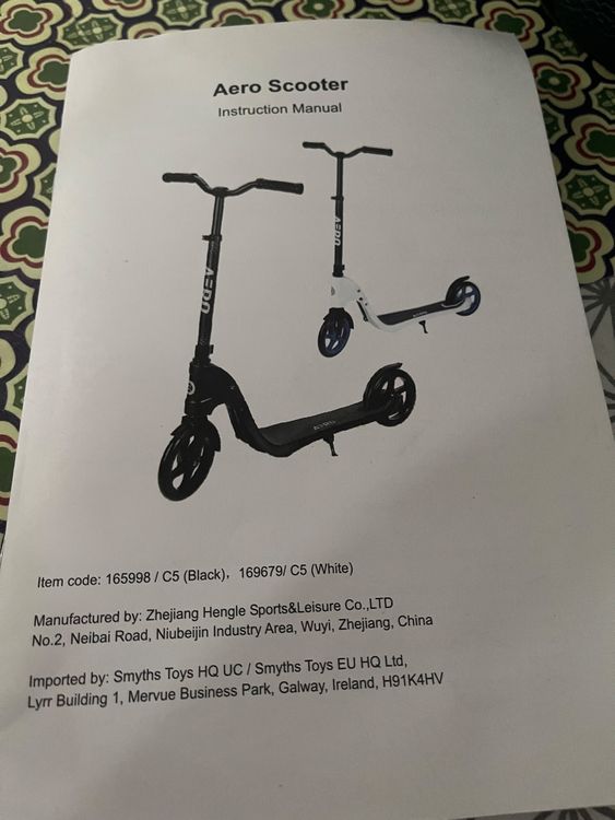 Aero Scooter Elektroscooter, E-Trotinette | Kaufen auf Ricardo