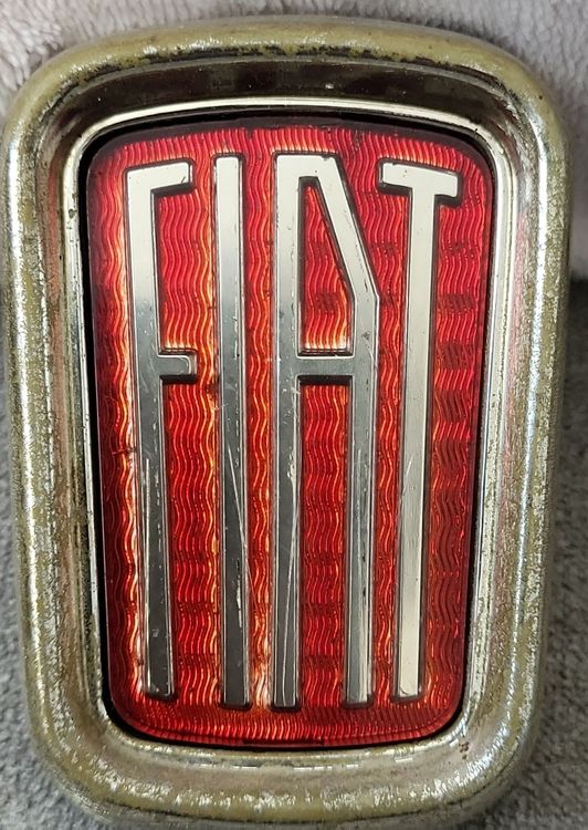 Originales FIAT Emblem Oldtimer Rarität | Kaufen auf Ricardo