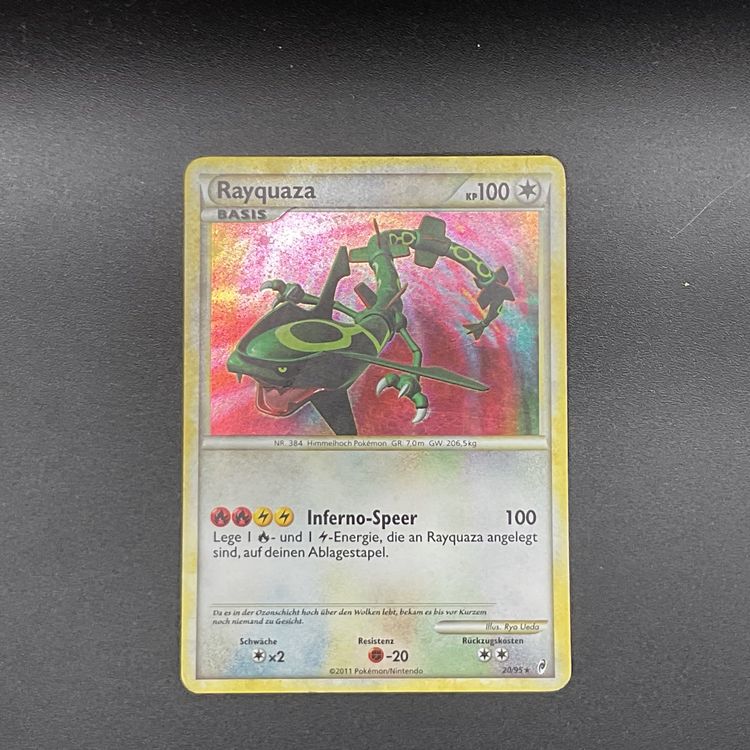 Pokémon Karte - Call of legends - Rayquaza Holo 20/95 Ab 1 | Kaufen auf ...