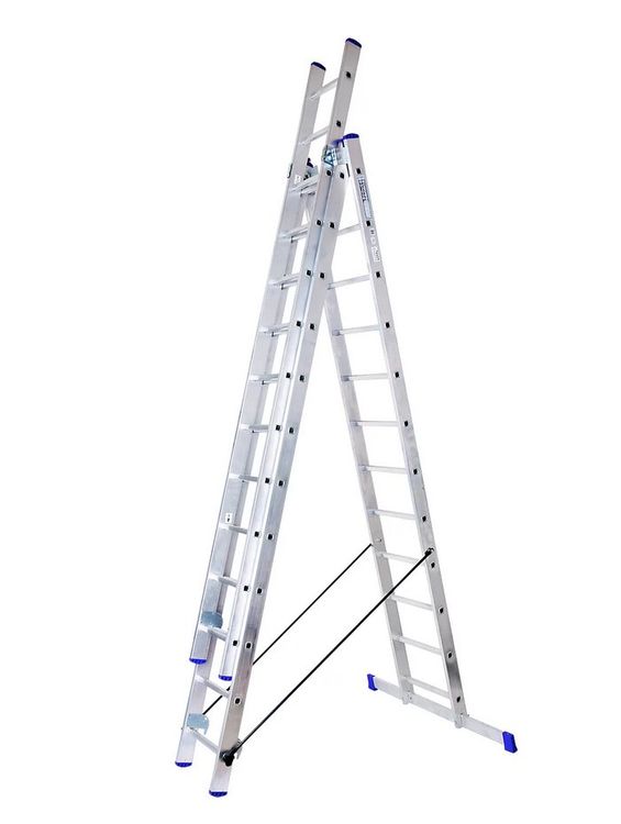 Mehrzweckleiter, 3x12 Sprossen (Neu (gemäss Beschreibung)) in für CHF ...