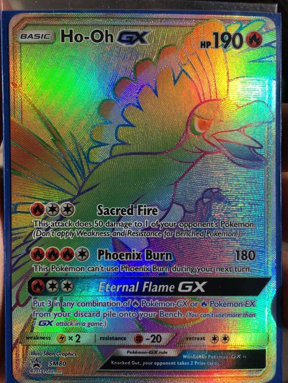 Pokemon GX Ho-Oh Rainbow (Neu (gemäss Beschreibung)) in Root für CHF 12 ...