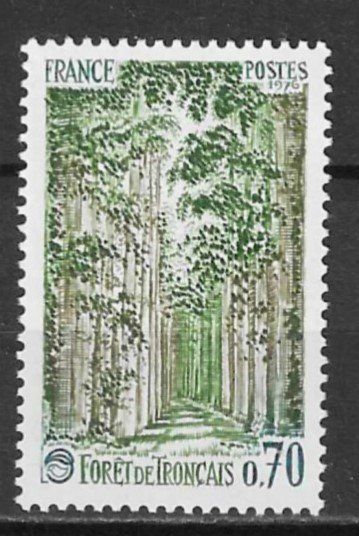 Timbres France: Forêt de Tronçais 1976 neuf** | Kaufen auf Ricardo