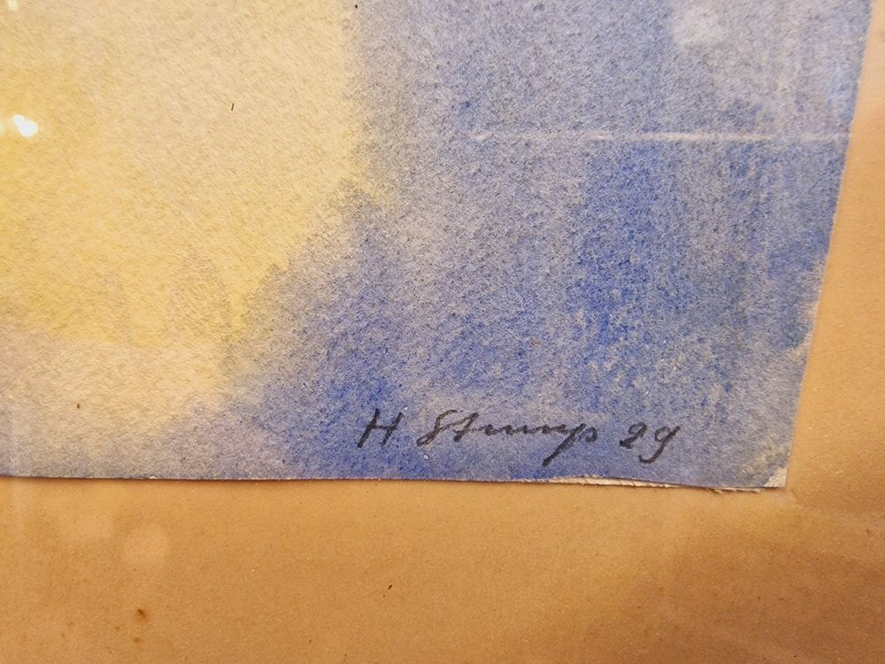 AQUARELL GEMÄLDE, SIGNIERT | Kaufen auf Ricardo