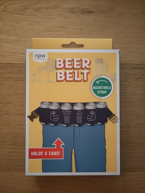 BEER BELT (Biergurt) (Neu und originalverpackt) in Lyss für CHF 1 – mit ...