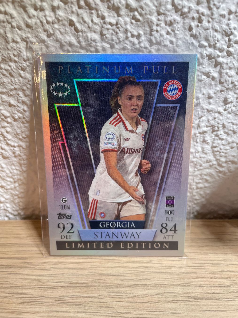 Platinum pull Georgia Stanway Match attax 24/25 (Gebraucht) in Le Lieu ...