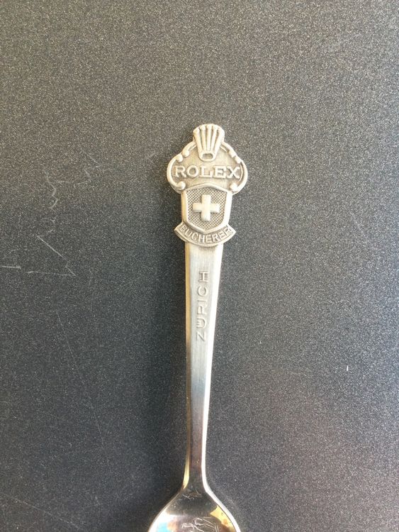 ROLEX BUCHERER SAMMLERLÖFFEL.SAMMLERLÖFFELI BUCHERER ZÜRICH. (Gebraucht ...