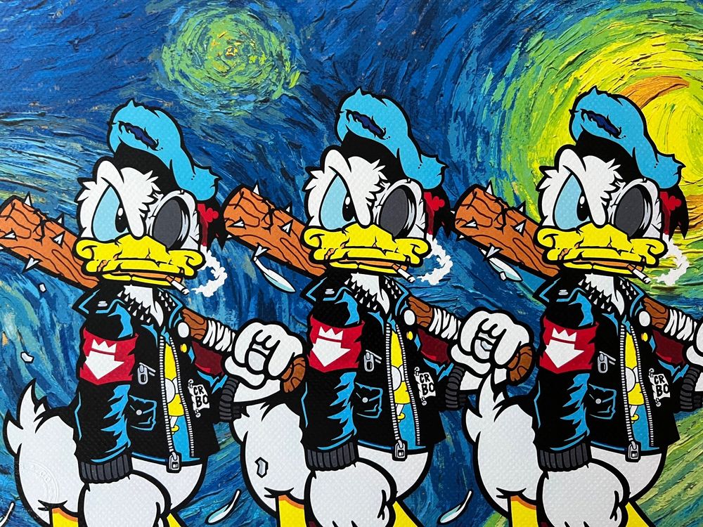 DEATH NYC « Van Gogh Donald Duck » (Neu (gemäss Beschreibung)) in Basel ...