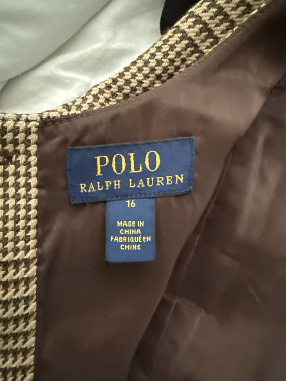 Polo Ralph Lauren Kleid Gr. 16, Kariert, Herbst Look (Neu und ...