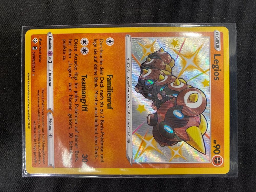 Pokemon Karte Shiny Legios | Kaufen auf Ricardo