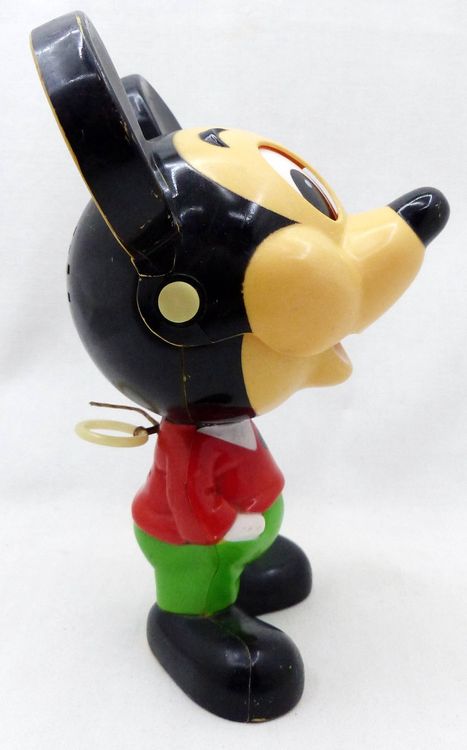 WALT DISNEY MICKEY MOUSE PULL STRING TALKING TOY HK 1976 (Gebraucht) in ...