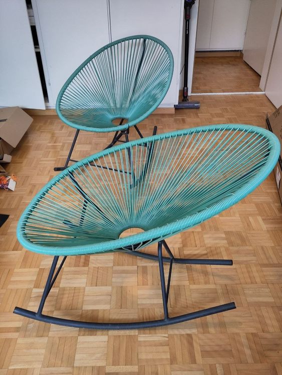 Gartenschaukelstühle Giardimo LAB Belize Rocking (2 Stück) (Gebraucht ...