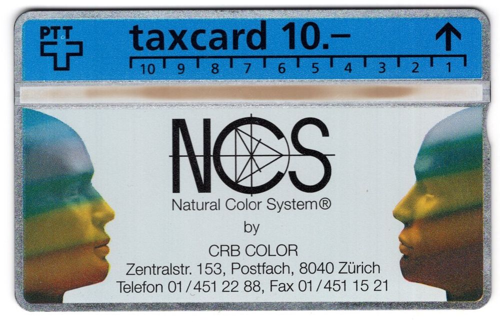CRB Color, NCS - seltene Firmen Taxcard (Neu (gemäss Beschreibung)) in ...