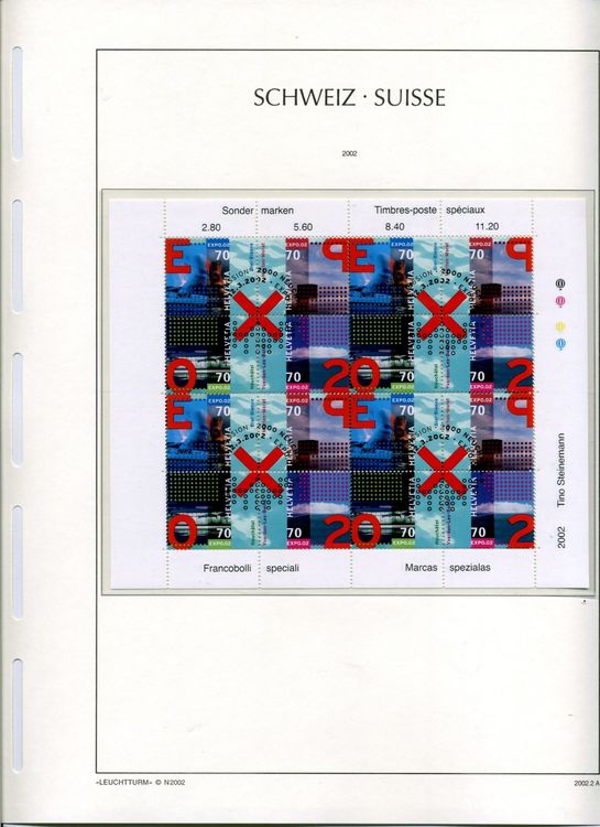 EXPO 2002 KLEINBOGEN GEST. ET LUXUS - FR. 90.00 (Gebraucht) in Sarmenstorf für CHF 4 – mit ...