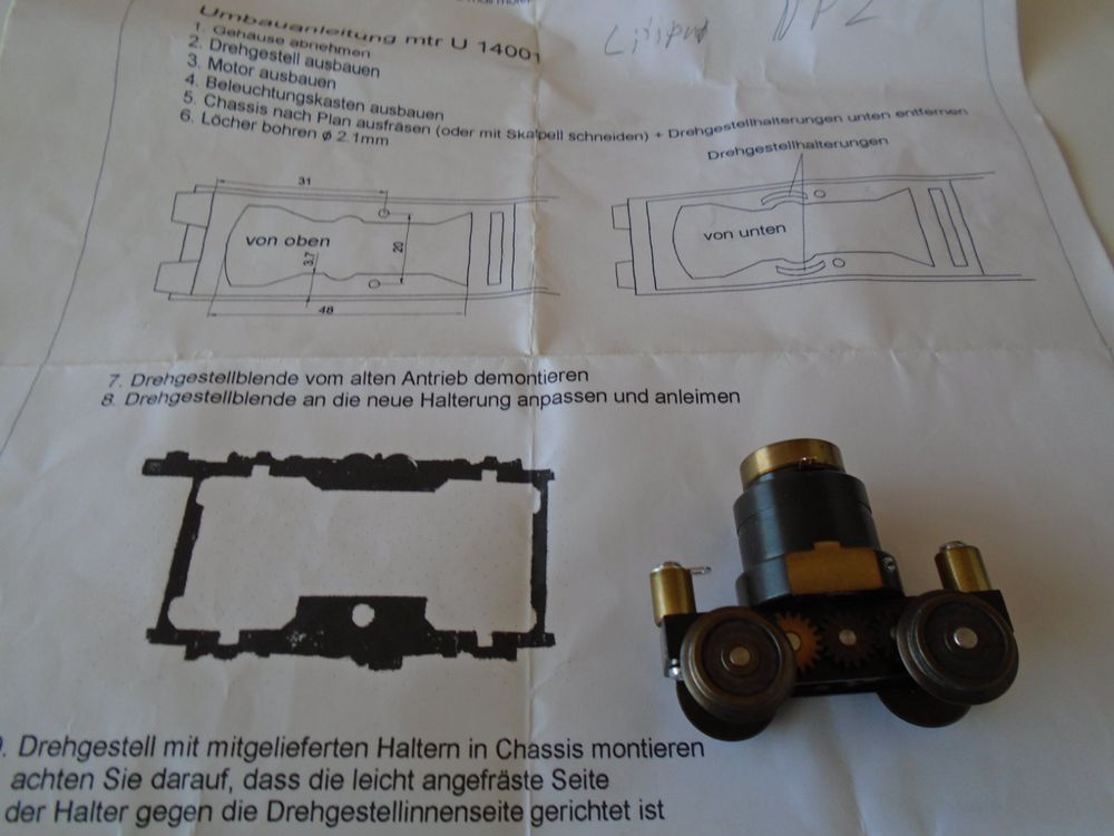 MTR Motor U 14001 oder 13003 WS, H0 | Kaufen auf Ricardo