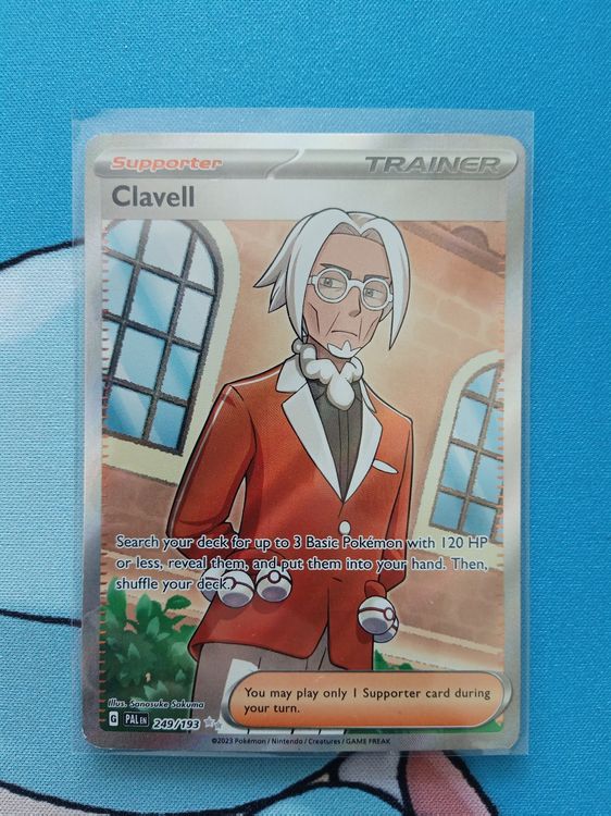 Clavell - Full Art - Clavel Paldea Evolved (Neu (gemäss Beschreibung ...