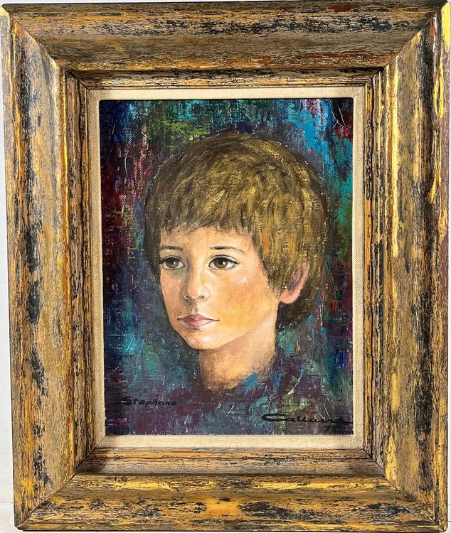 Jacques Callaert (1921-1995) Portrait Gemälde, (Gebraucht) in Root für ...
