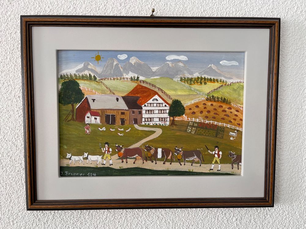 Josef Brunner Toggenburger Bauernmalerei (Gebraucht) in Pfäffikon ZH ...