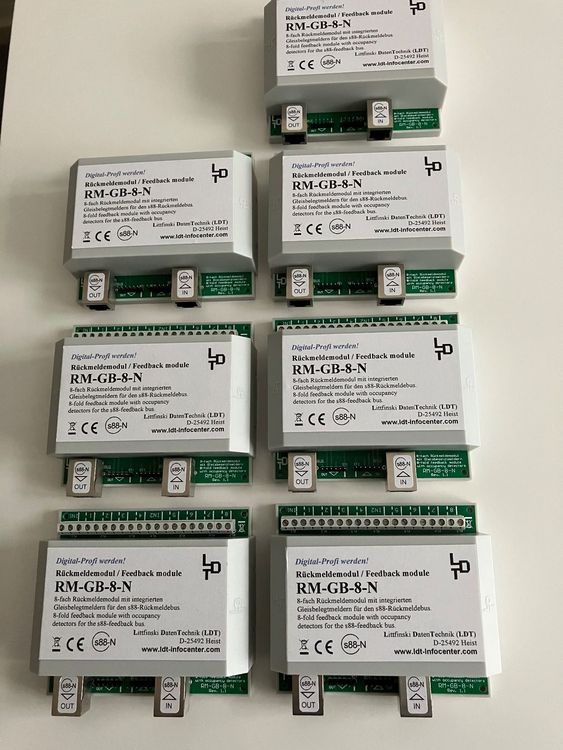 Rückmeldemodule von Littfinski für Gleisbesetztmelder (Gebraucht) in Eschlikon TG für CHF 131 ...