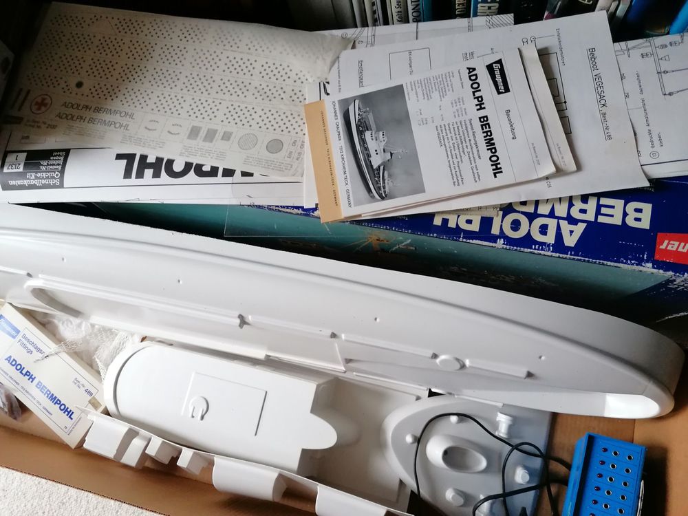 Bausatz SRK Adolph Bermpohl Graupner + Fernsteuerung | Kaufen auf Ricardo