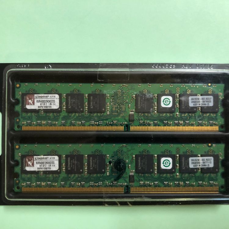 RAM-Speicher Kingston KVR400(2x1GB-Kit) PC2-3200 400MHz/nr6 | Kaufen ...