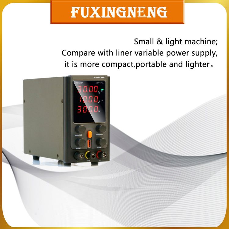 Labornetzgerät 4 LED Anzeige USB Labornetzteil DC 30V 10A (Neu (gemäss ...