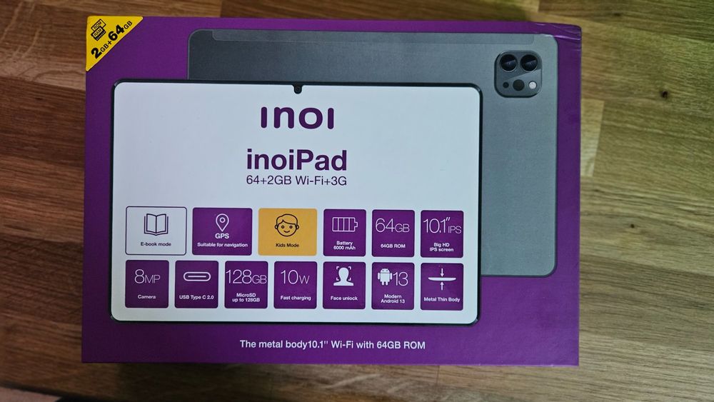 Tablette INOI 10,1' IPS 3G+wifi 64 GB + 2 GB RAM (Gebraucht) in Pomy ...