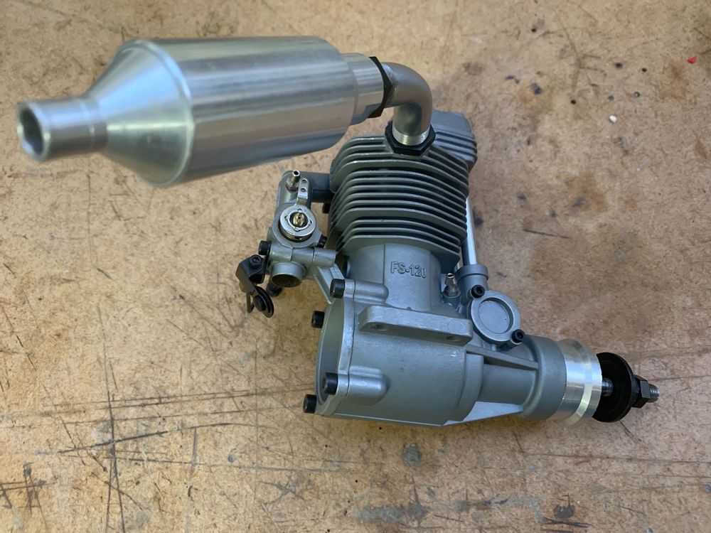 4-Takt Motor ASP FS-120 (Gebraucht) in für CHF 123 – mit Lieferung auf ...