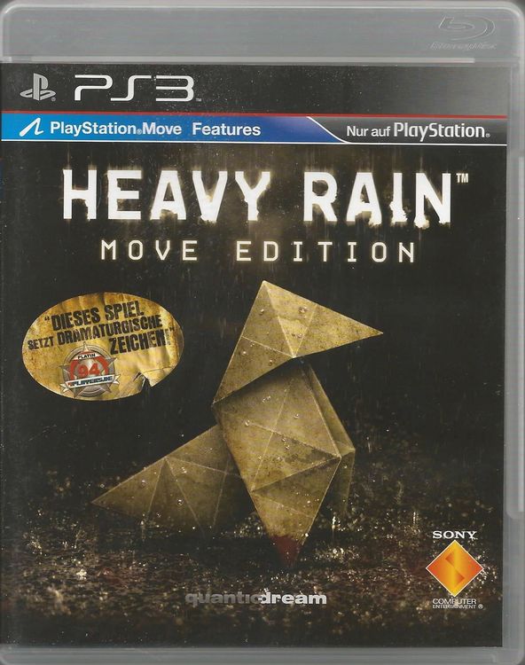 Heavy Rain: Move Edition (2010, Sony PS 3) Top Zustand (Gebraucht) in Bad Säckingen für CHF 14. ...
