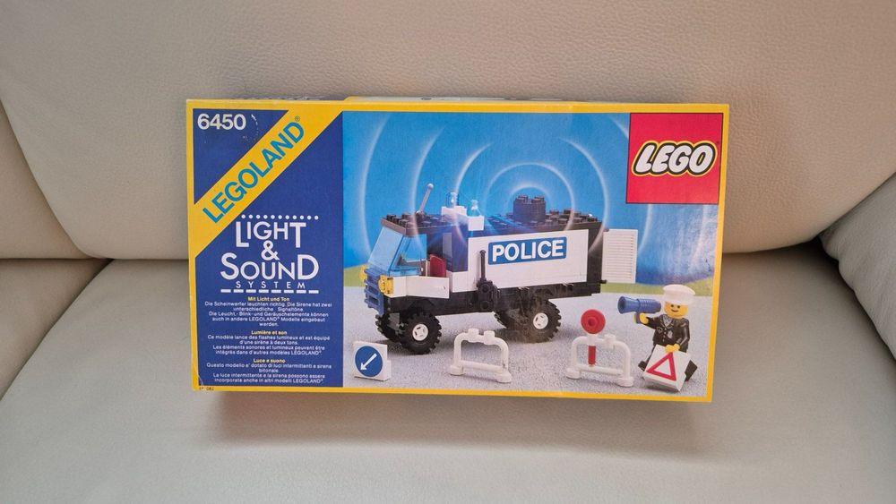 Lego 6450 Polizeieinsatzwagen von 1986-90 Light and Sound | Kaufen auf Ricardo