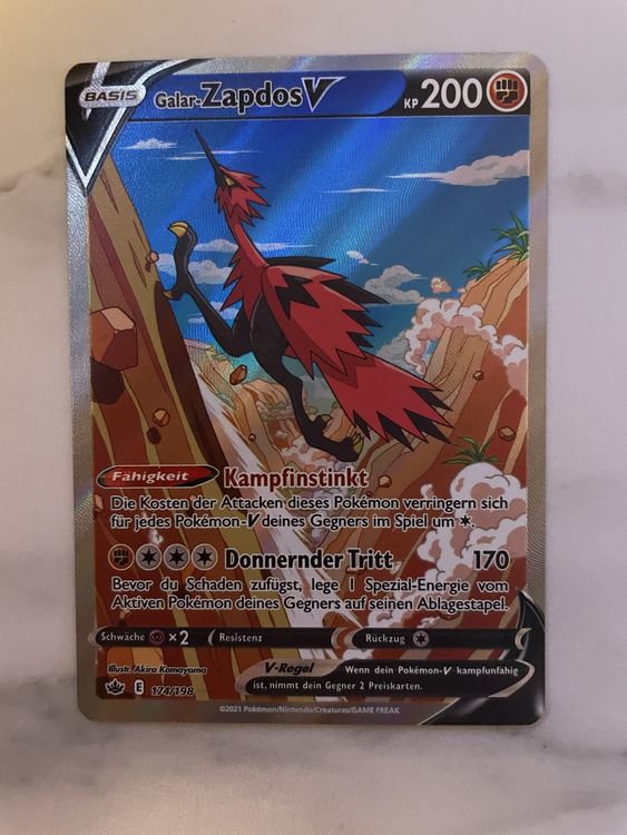 Pokemon Galarian Zapdos (Gebraucht) in Basel für CHF 40 – mit Lieferung ...