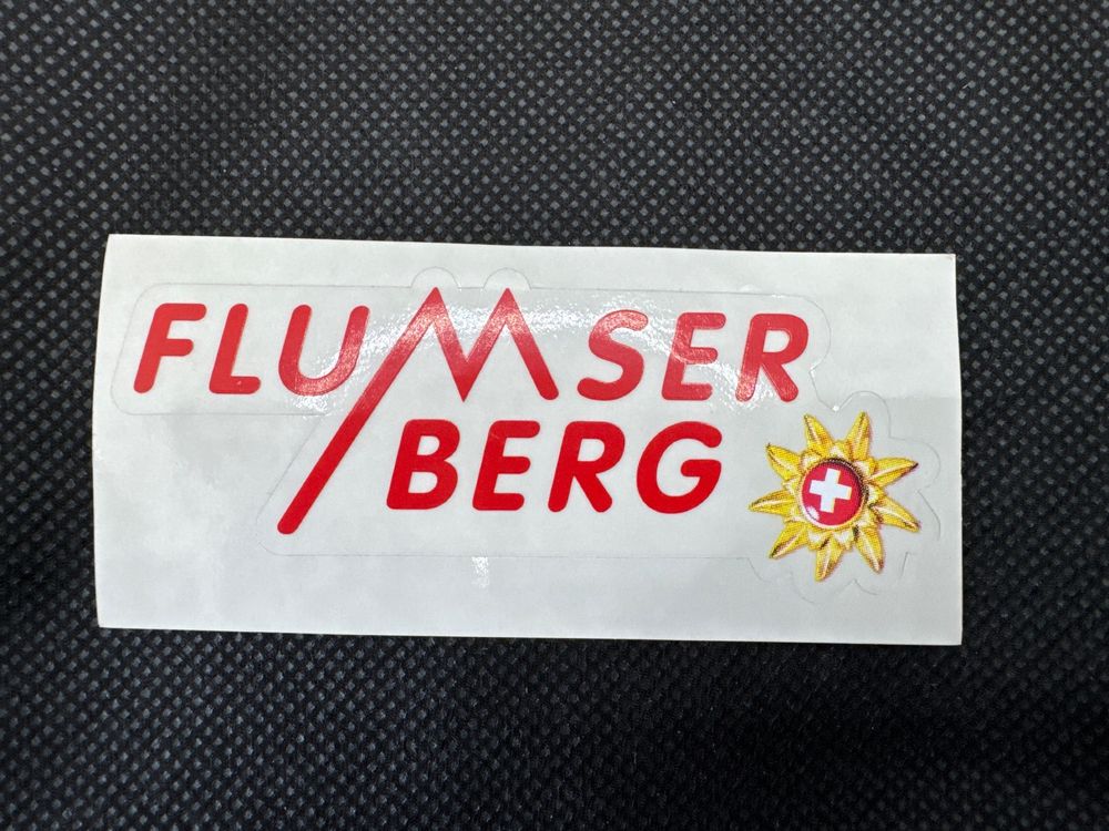 Flumser Berg Flumserberg Retro Aufkleber Sticker | Kaufen auf Ricardo