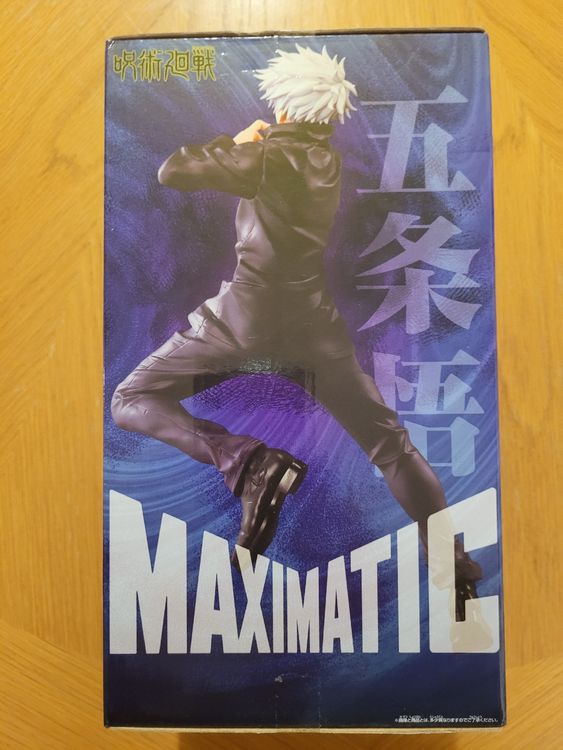 MAXIMATIC Satoru Gojo Jujutsu Kaisen Figur - Neu OVP (Neu und ...