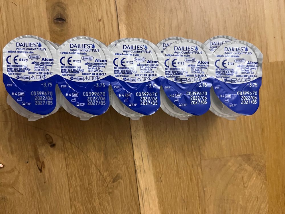 Alcon aquacomfort plus one-day contact lenses (Gebraucht) in Zurich für ...