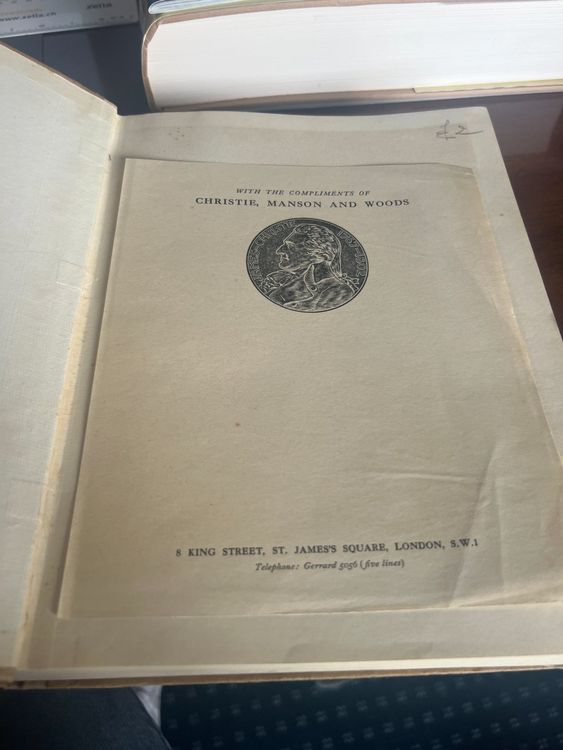 Christies season 1928-D.Y Cameron R.A | Kaufen auf Ricardo