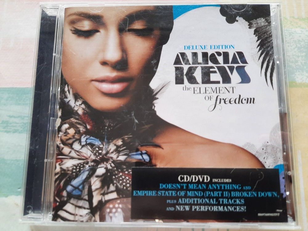 CD + DVD Alicia Keys - The Elements of freedom - Deluxe Ed | Kaufen auf ...