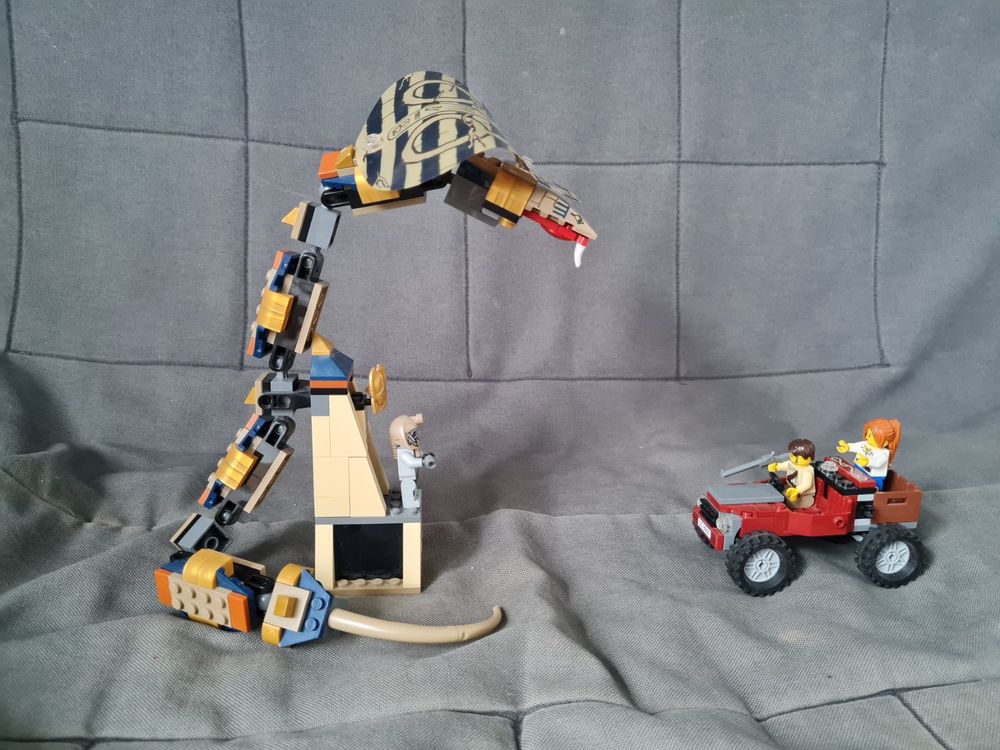 Lego 7325 Pharaoh's Quest Cursed Cobra Statue - Kobra Statue | Kaufen ...