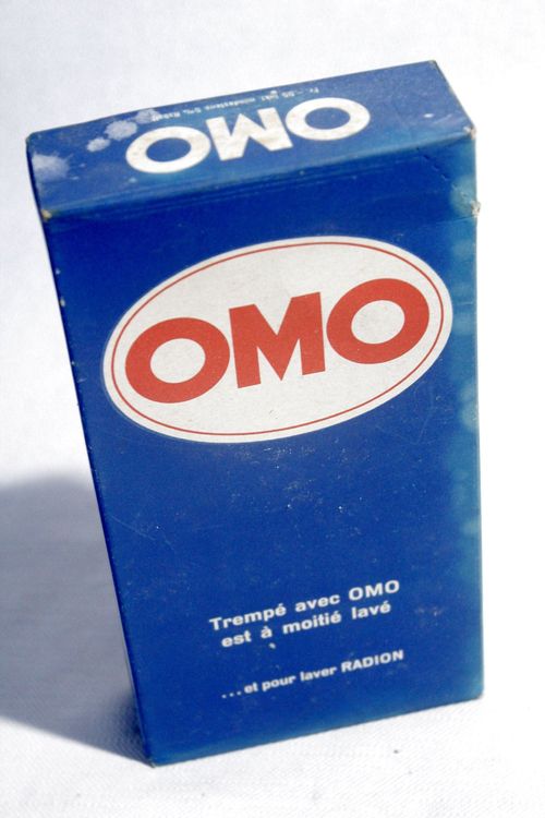 Vintage OMO WASCHMITTEL, um 1955, originale Box, ohne Inhalt | Kaufen ...