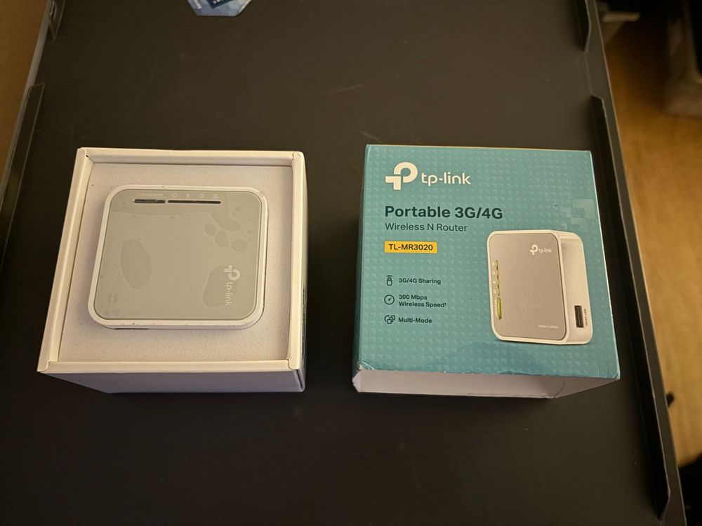 Mobile Router TP-Link 3G/4G TL-MR3020 neuwertig mit Folie (Gebraucht ...