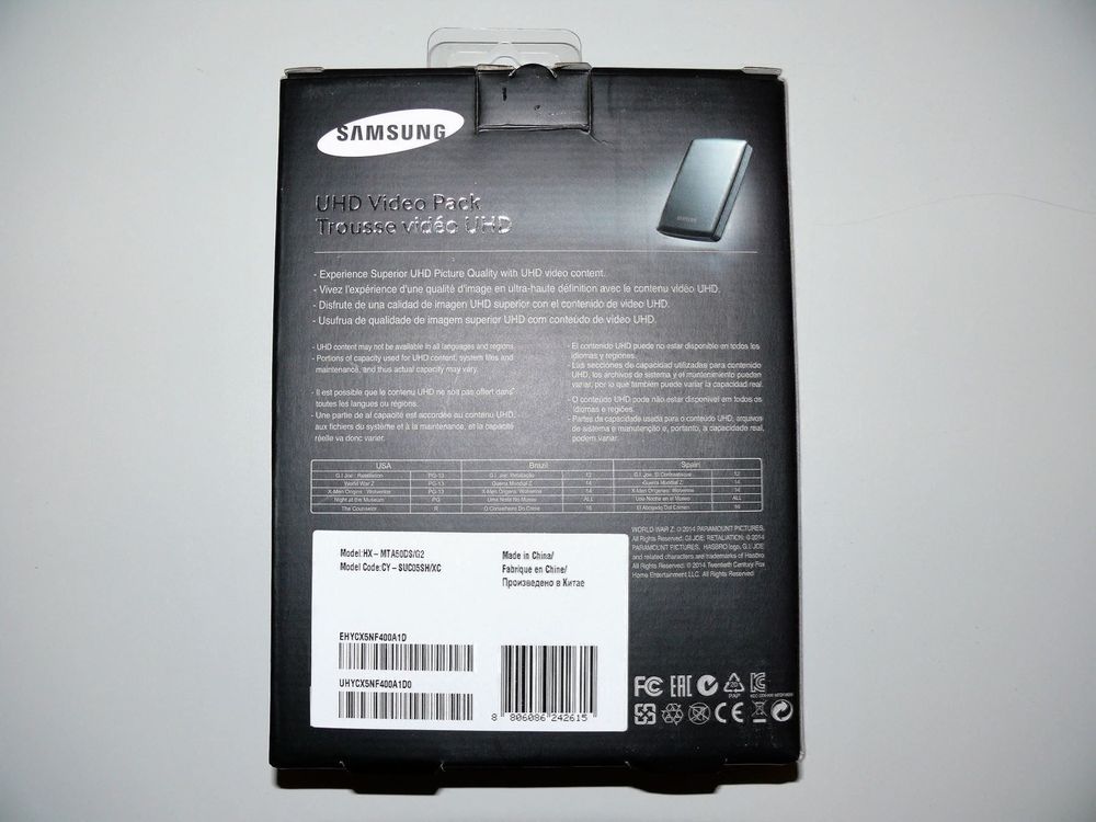 Samsung UHD Video Pack (Neu und originalverpackt) in Hochdorf für CHF ...