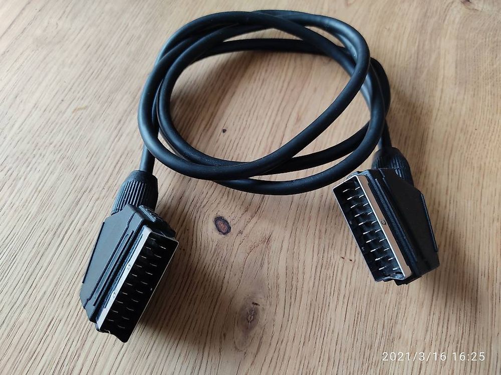 SCART-KABEL 1.5 Meter NEU (Gebraucht) in Wolfhausen für CHF 5 – nur ...