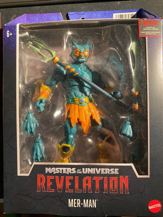 Motu Masterverse Revelations Mer-man (Neu und originalverpackt) in ...