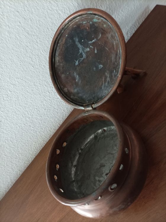 Antike Bettpfanne (Gebraucht) in Binningen für CHF 45 – mit Lieferung auf Ricardo kaufen