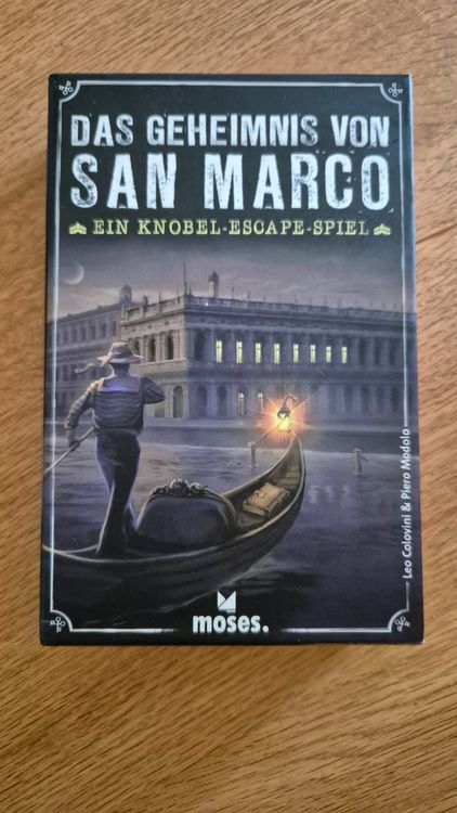 Das Geheimnis von San Marco - Escape Spiel (Gebraucht) in Altstätten SG ...